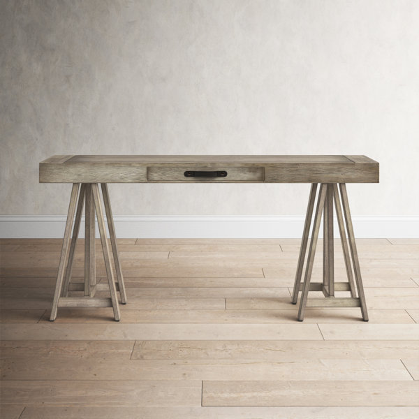 Hand-carved-wood-desk | Wayfair