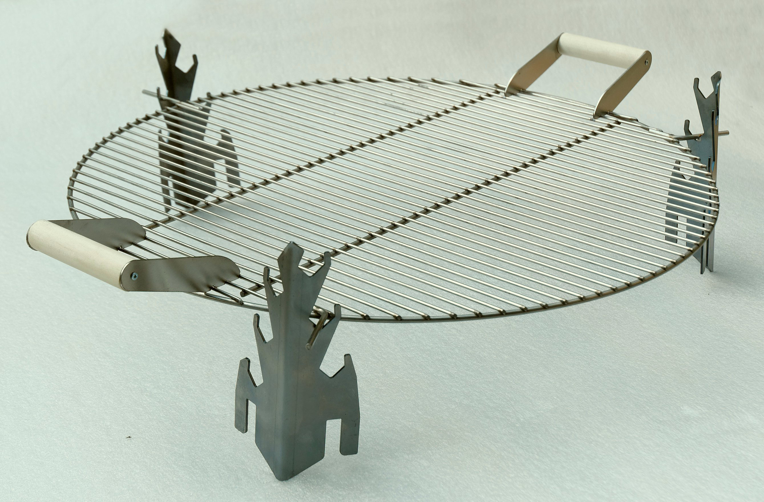 Curonian Stainless Steel Round Grill Grate | Wayfair