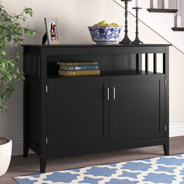 Lark Manor Verasha 45'' Wide Pine Solid Wood Server | Wayfair