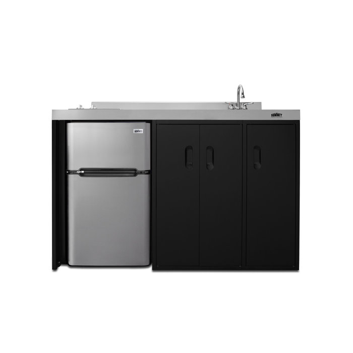 Summit Appliance 3.2 Cubic Feet cu. ft. Kitchenette Mini Fridge with ...