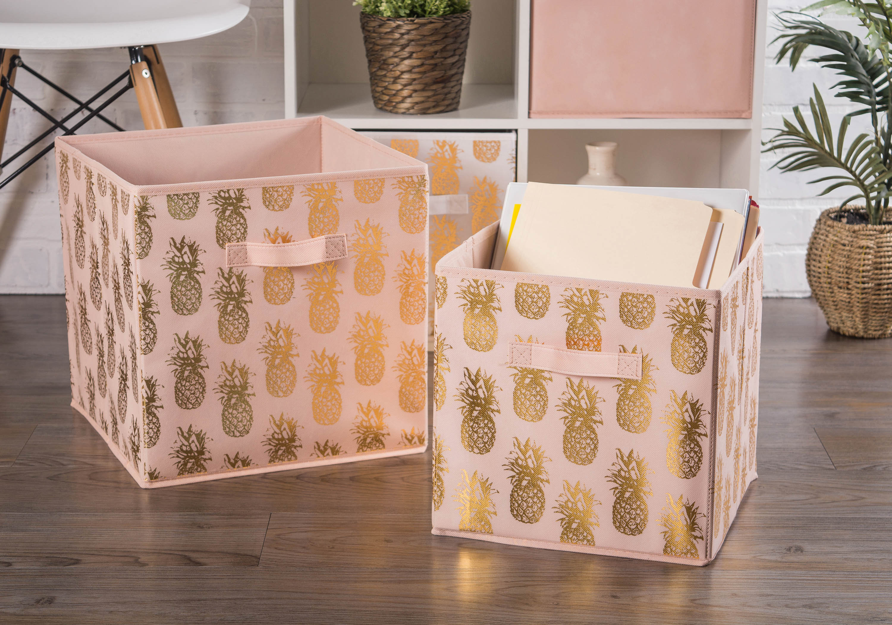 Trule Fabric Cube Set & Reviews | Wayfair