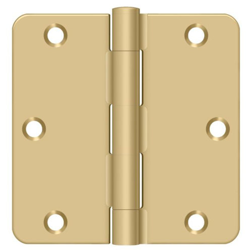 Deltana 3.5" H x 3.5" W Butt Bearing Single Door Hinge | Wayfair