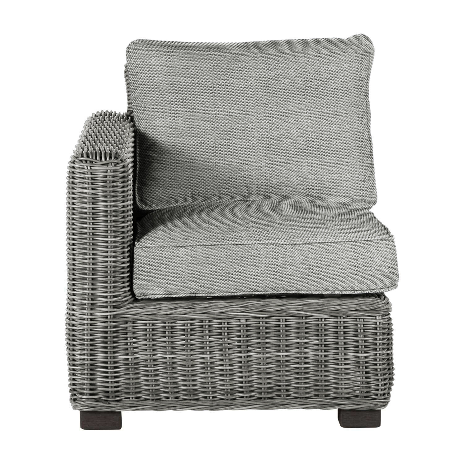 Summer Classics Rustic Woven Sectional Left | Wayfair