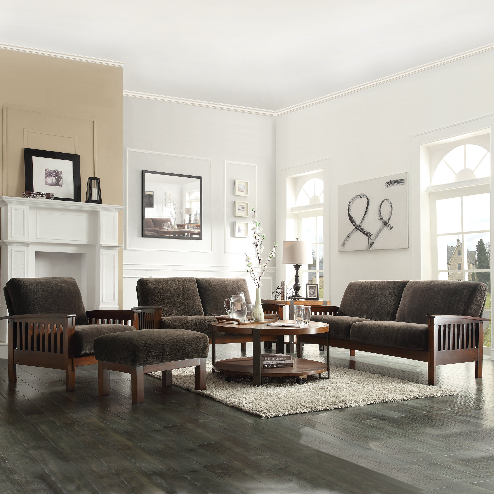 Three Posts™ Encinal Configurable Living Room Set & Reviews | Wayfair