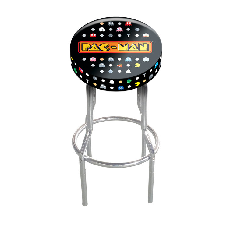 Arcade 1Up Arcade1Up PAC-Man Legacy Adjustable Stool & Reviews | Wayfair