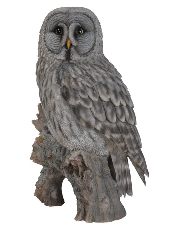 Hi-Line Gift Ltd. Owl on Stump Statue & Reviews | Wayfair