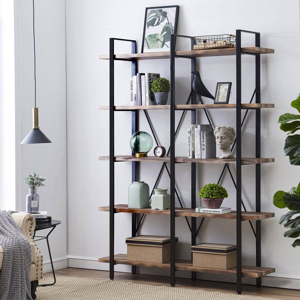 Rod-iron-book-shelf | Wayfair