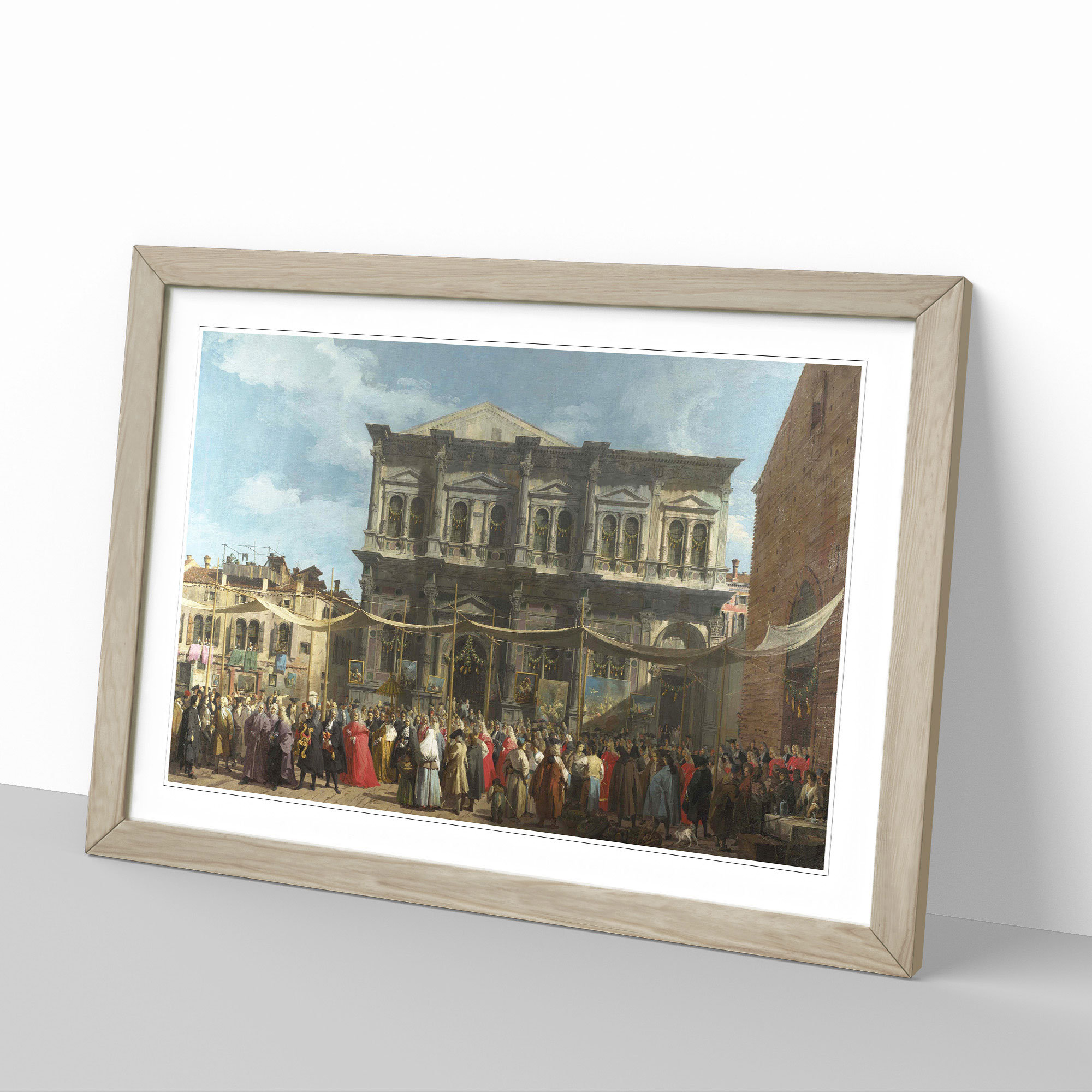 East Urban Home The Feast Day of St Roch by Giovanni Canaletto ...