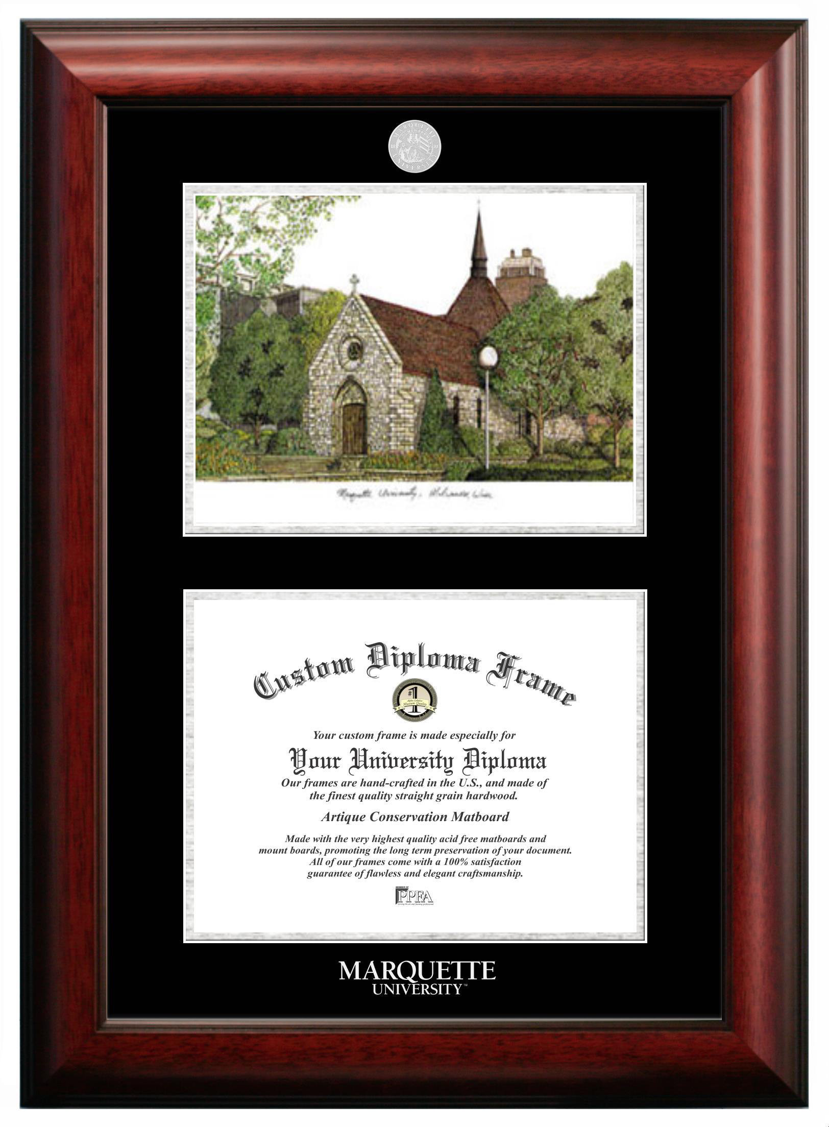 Campus Images Wood Digital Picture Frame | Wayfair