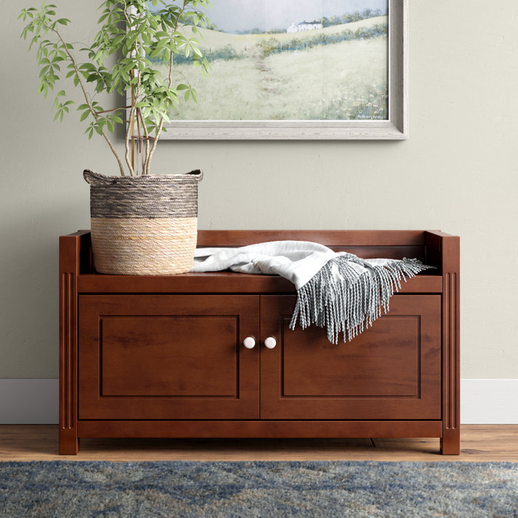Red Barrel Studio® Gillard Cabinet Storage Bench & Reviews | Wayfair