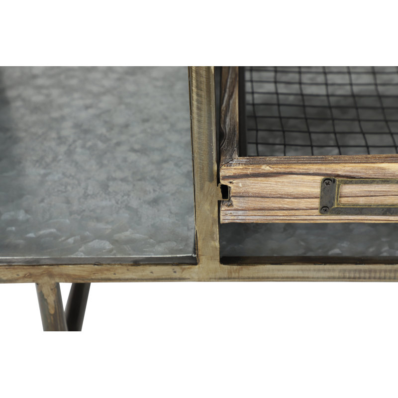 Williston Forge Rainey Metal Storage Bench & Reviews | Wayfair