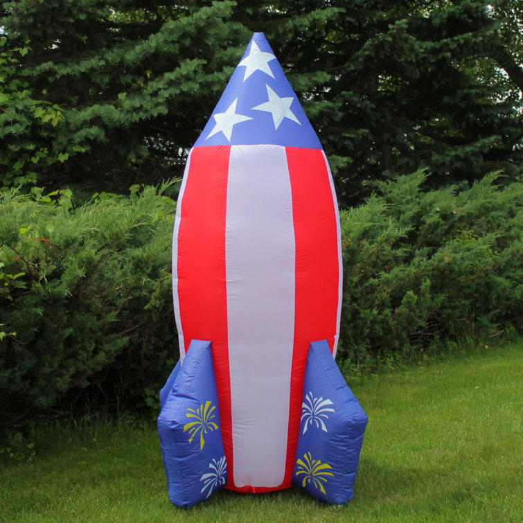 Northlight Inflatable Rocket Decoration | Wayfair