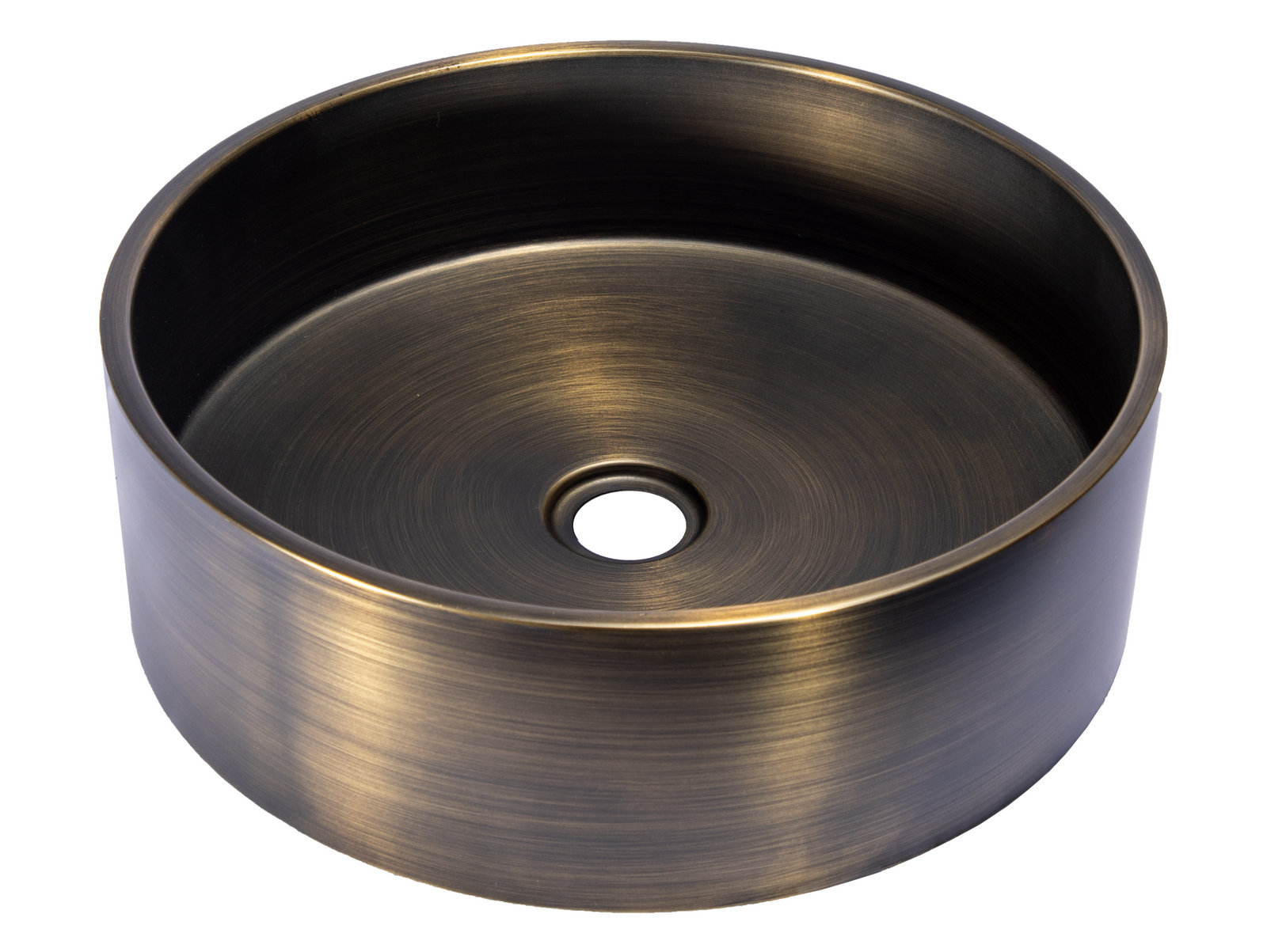 EdenBath Stainless Steel Circular Vessel Bathroom Sink | Wayfair