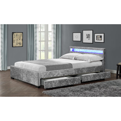 Double Bed With Led Lights | Wayfair.co.uk
