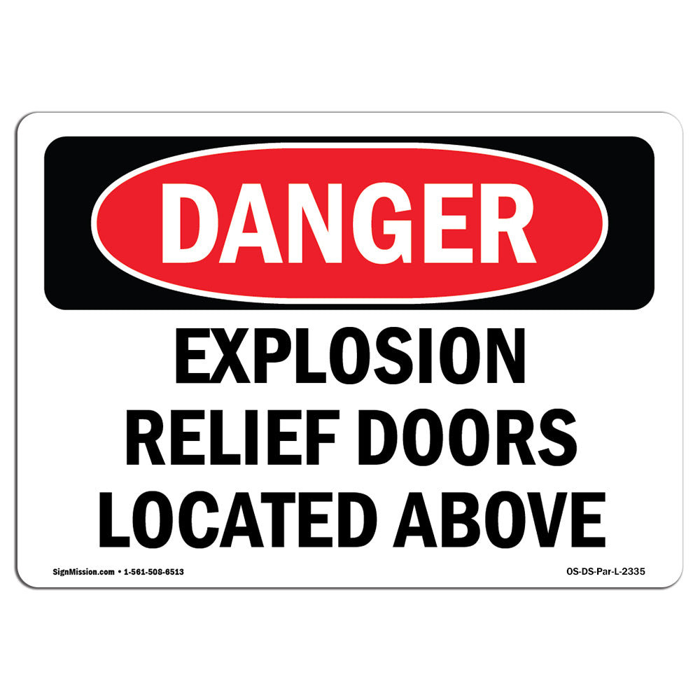 SignMission Explosion Relief Doors Located Above Sign | Wayfair