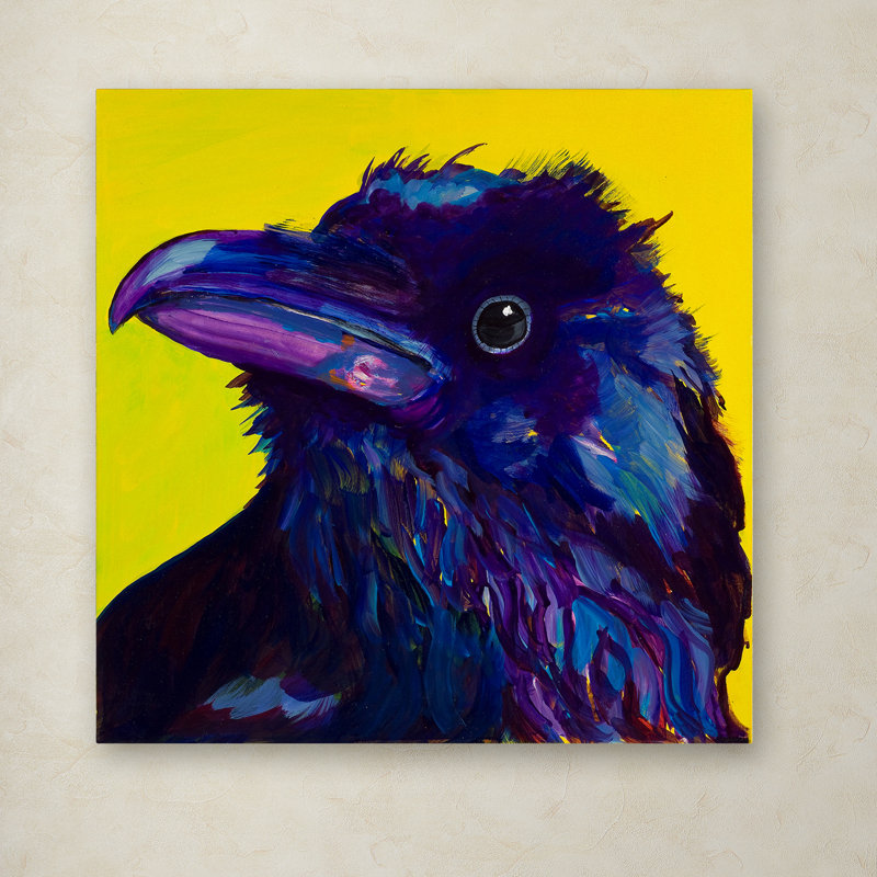 Trademark Art Pat Saunders Corvus by Pat Saunders-White - Print on ...