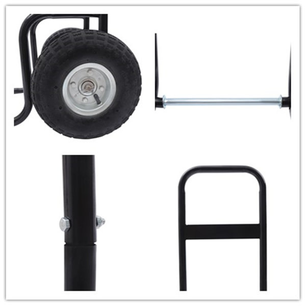 YYBUSHER Firewood Log Cart Carrier Wood Dolly Mover Holder | Wayfair