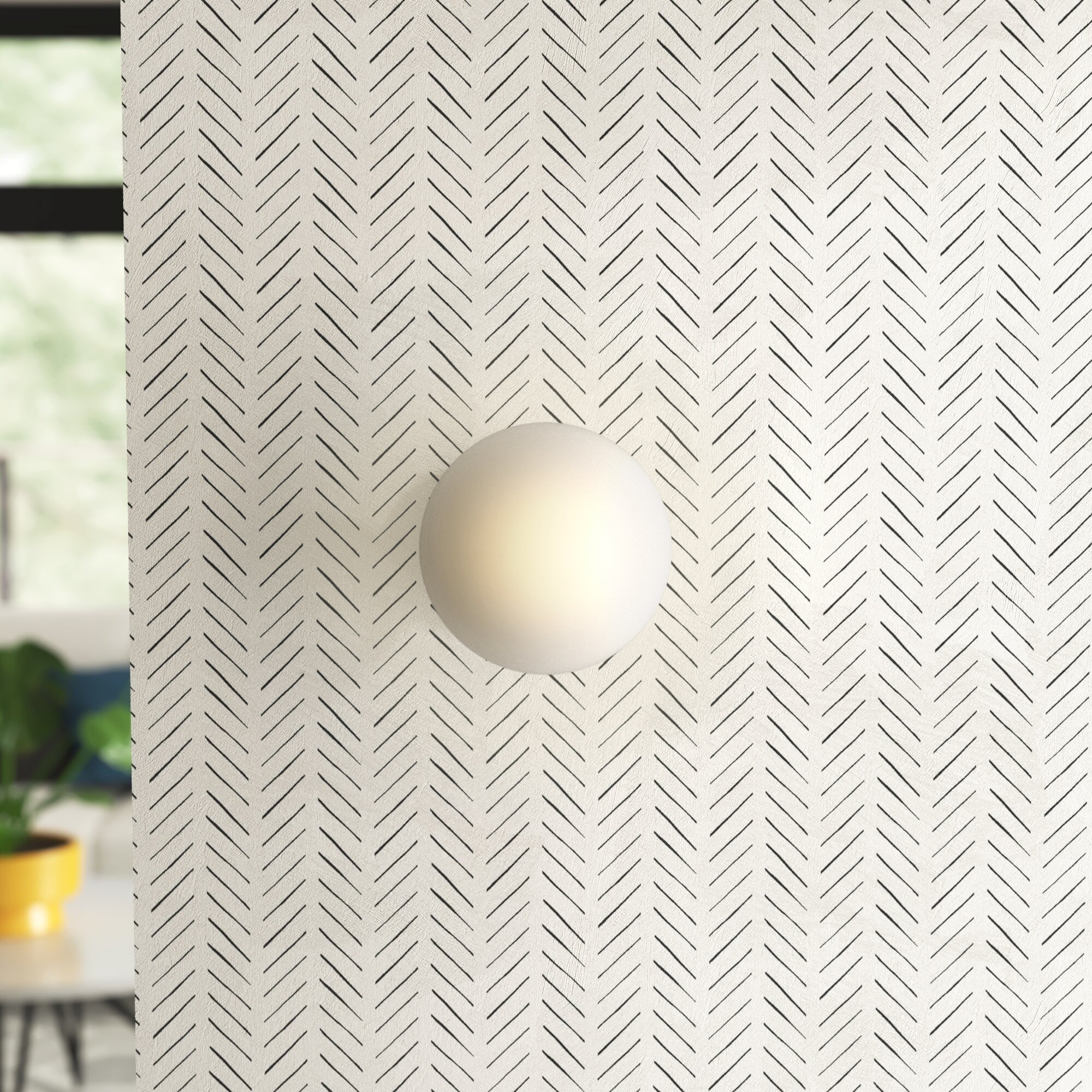 Wade Logan® Alijiah Flush Mounted Sconce & Reviews | Wayfair