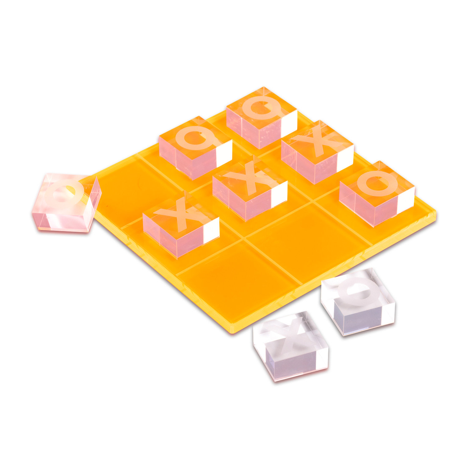Bey-Berk Lucite Tic Tac Toe Game | Wayfair