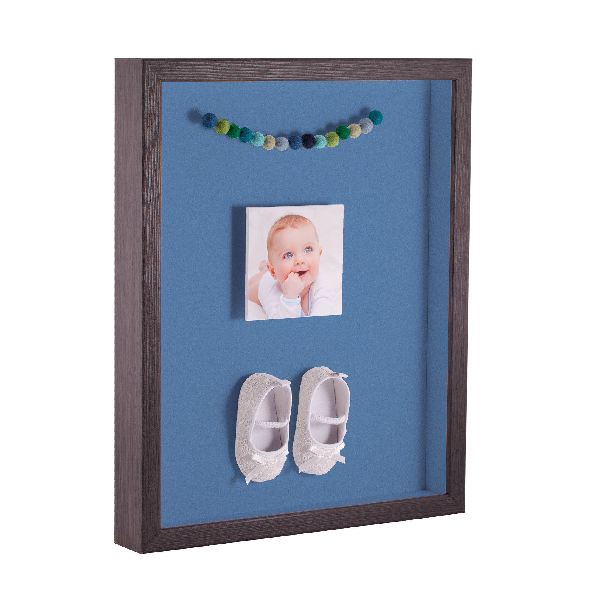 Arttoframes 12 X 12 Inch Shadow Box Picture Frame, With A Melinga Oak ...