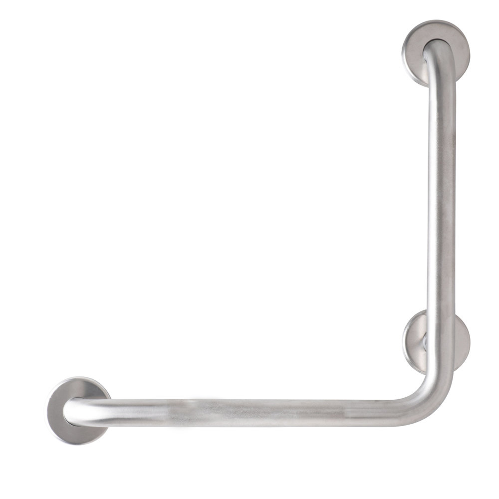 CSI Bathware L-Shaped Vertical Angle Bathroom Safety 32" Grab Bar ...