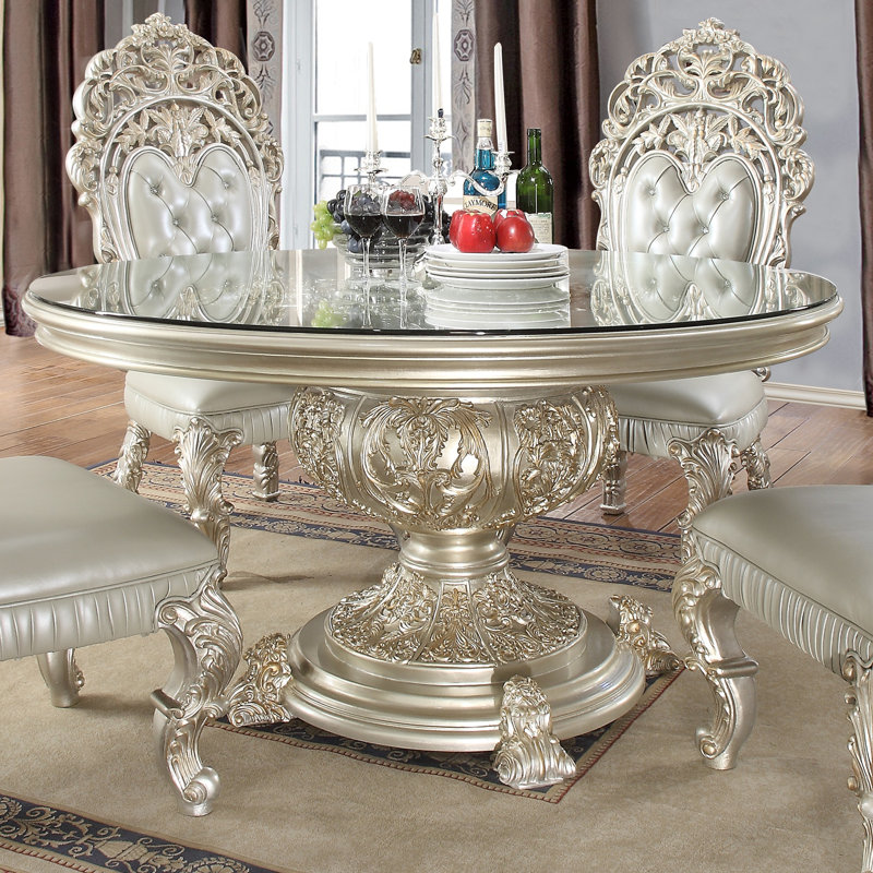 Direct Marketplace 60'' Pedestal Dining Table | Wayfair