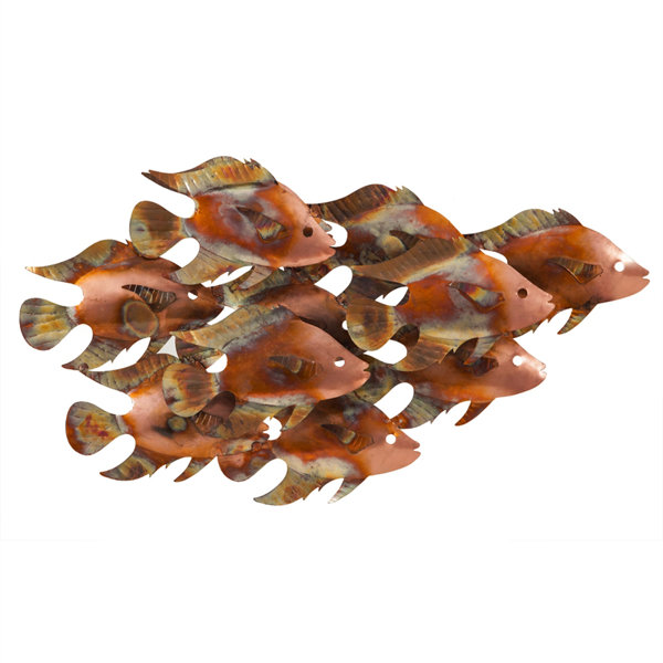 Metal-fish-wall-decor | Wayfair