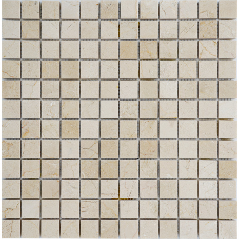 Simple Tile 1"X1" Marble Mosaic Tile | Wayfair