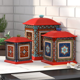 Wayfair | Red Kitchen Canisters & Jars You'll Love in 2022