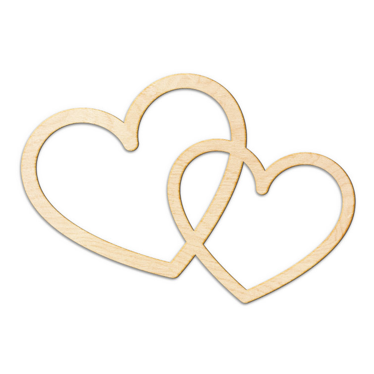 3 interlocking hearts