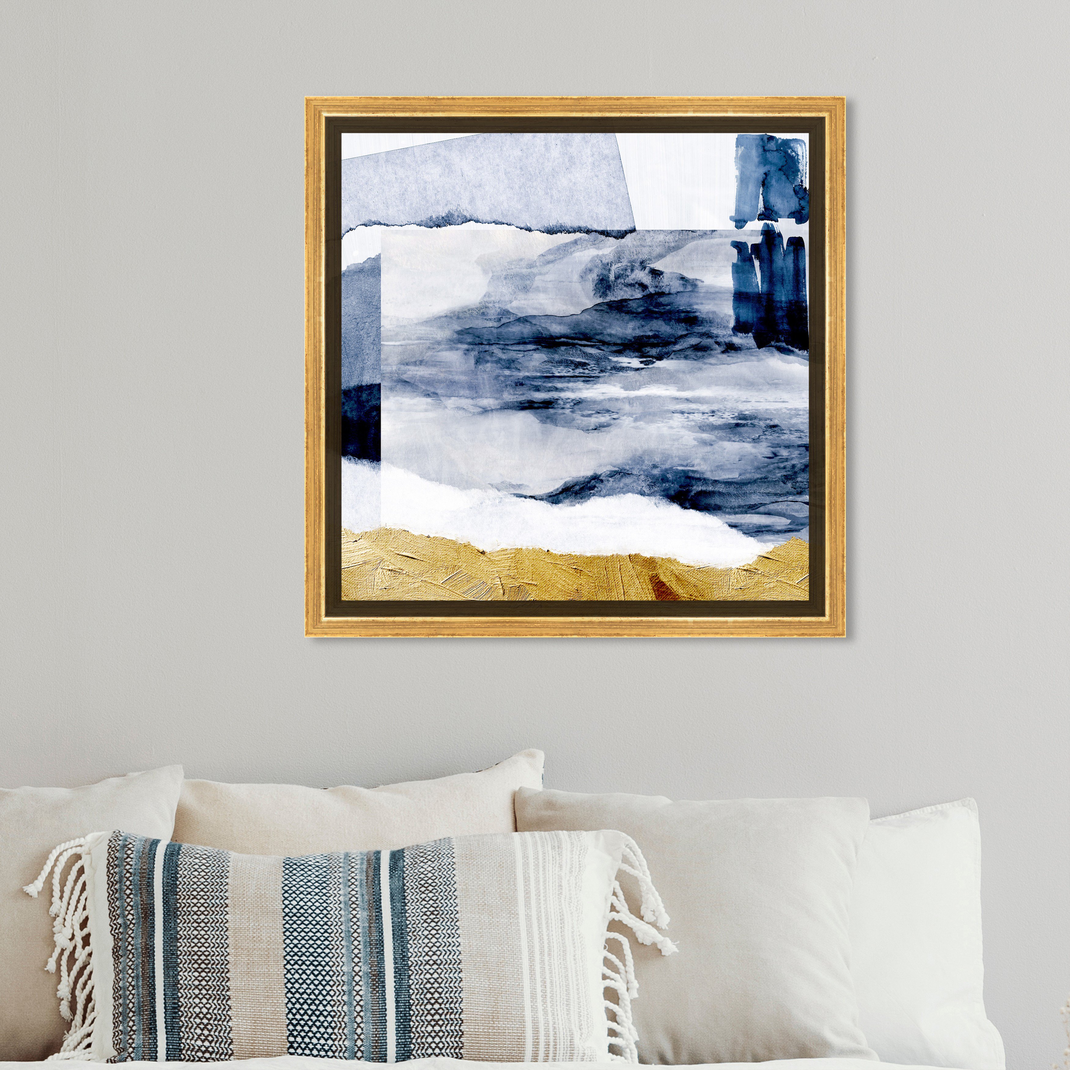 Mercer41 Nami Framed On Canvas Painting | Wayfair
