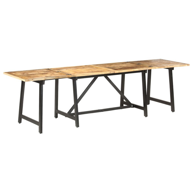 Borough Wharf Mossley 280Cm Extendable Trestle Dining Table | Wayfair.co.uk