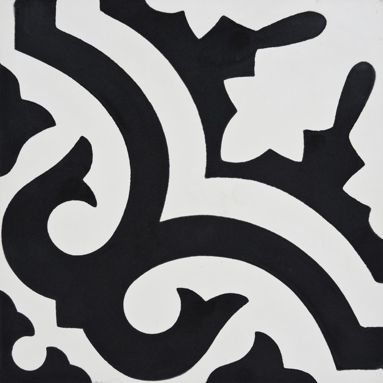 Moroccan Mosaic Tile House Tanger 8" x 8" Cement Patterned Wall & Floor ...