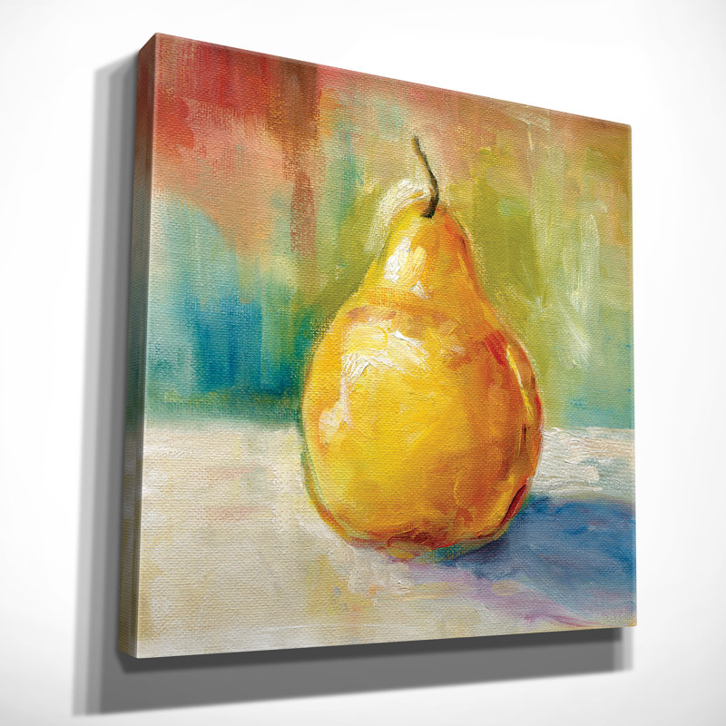 Ebern Designs Fresh Pear - Print on Canvas & Reviews | Wayfair