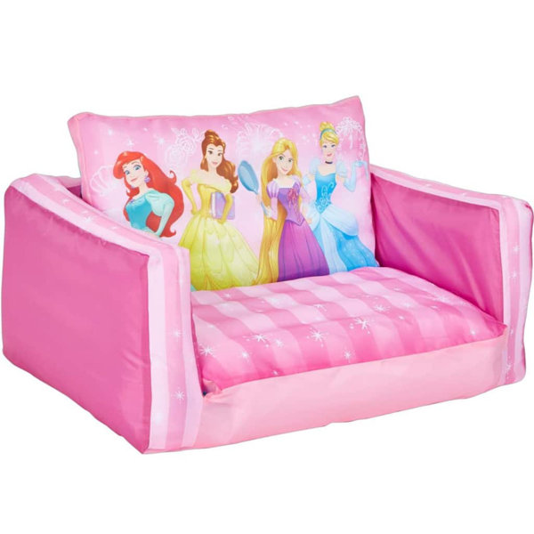Disney Princess Disney Foldable Sofa Princess 105 x 68 x 26cm Pink ...