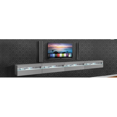 Floating Grey TV Stands & Entertainment Centers You'll Love in 2020 ...