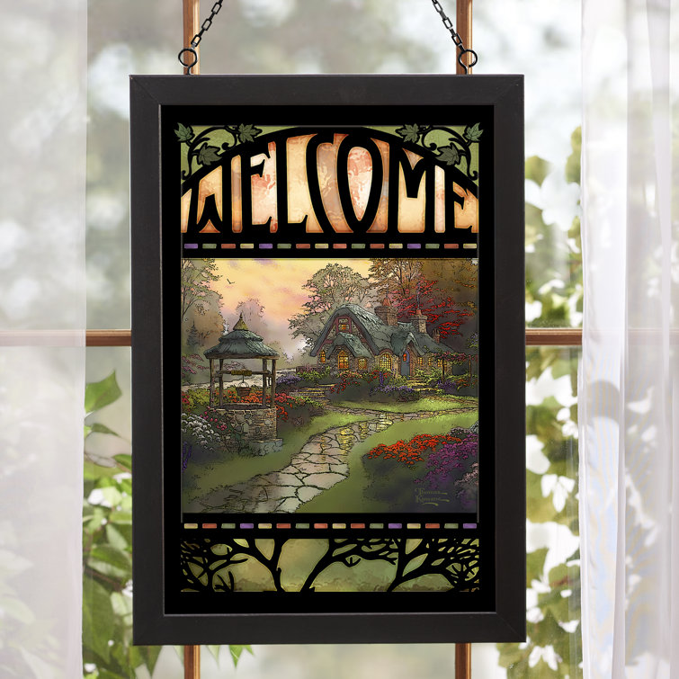Loon Peak® Welcome Make a Wish Window Panel & Reviews | Wayfair