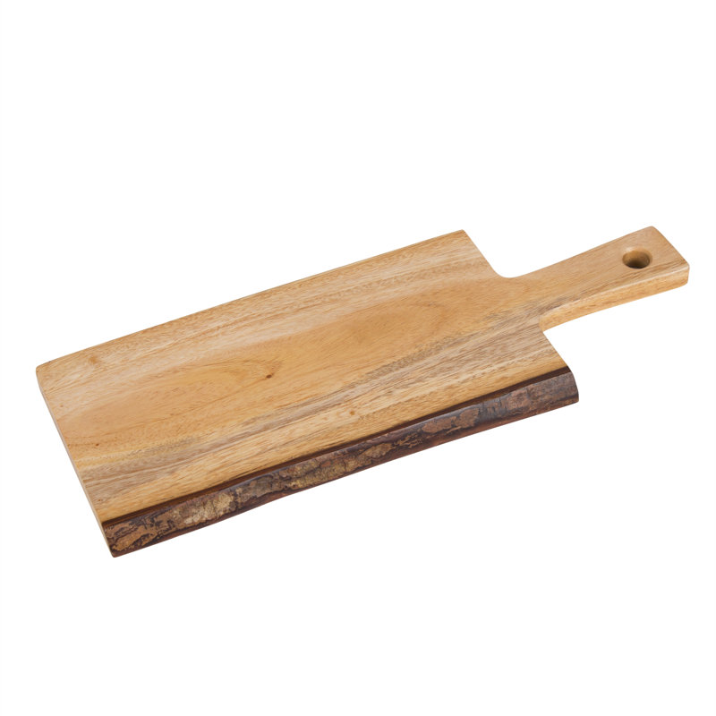 Millwood Pines Kiefer Rectangular Wood Cheese Board & Reviews | Wayfair