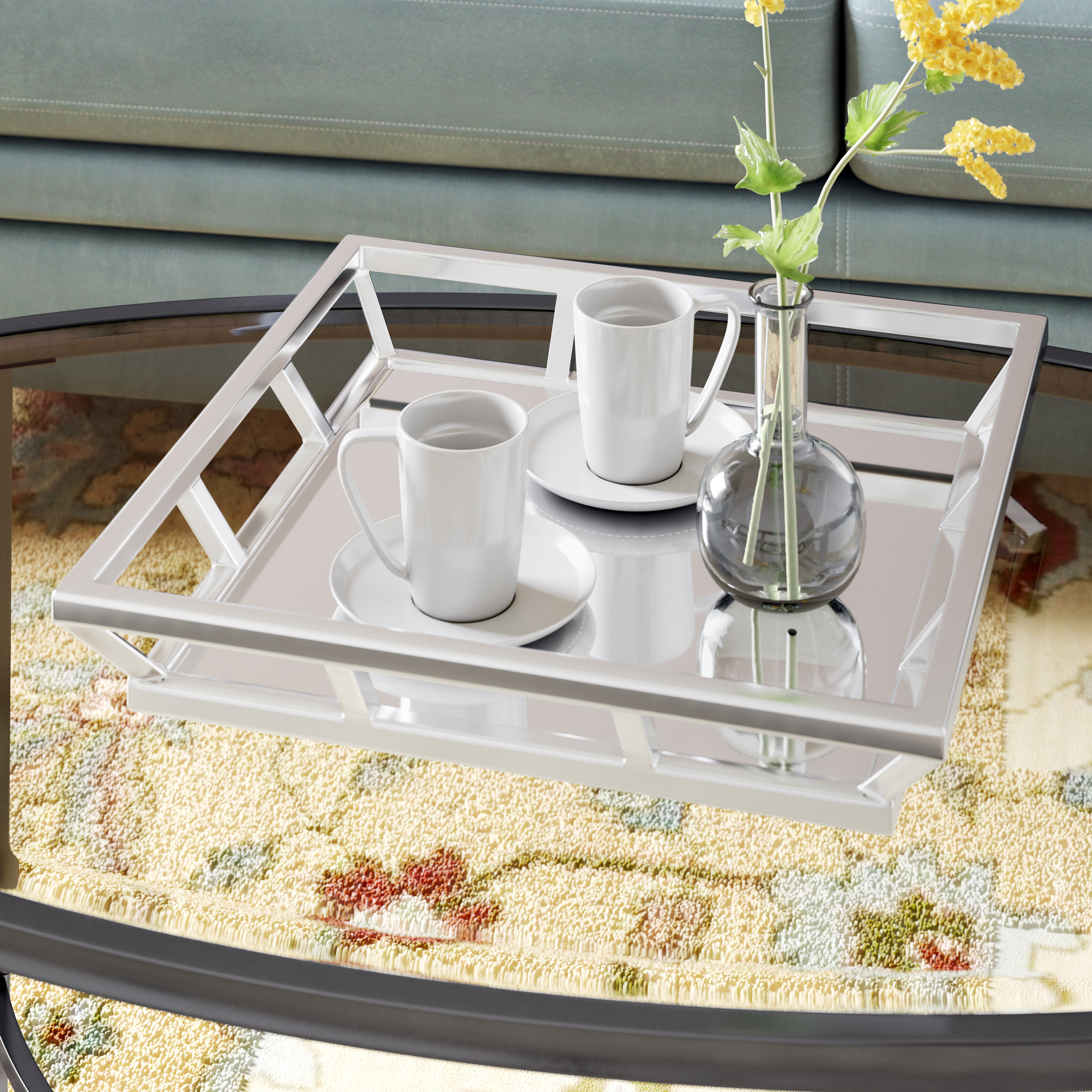 Ivy Bronx Tray & Reviews | Wayfair