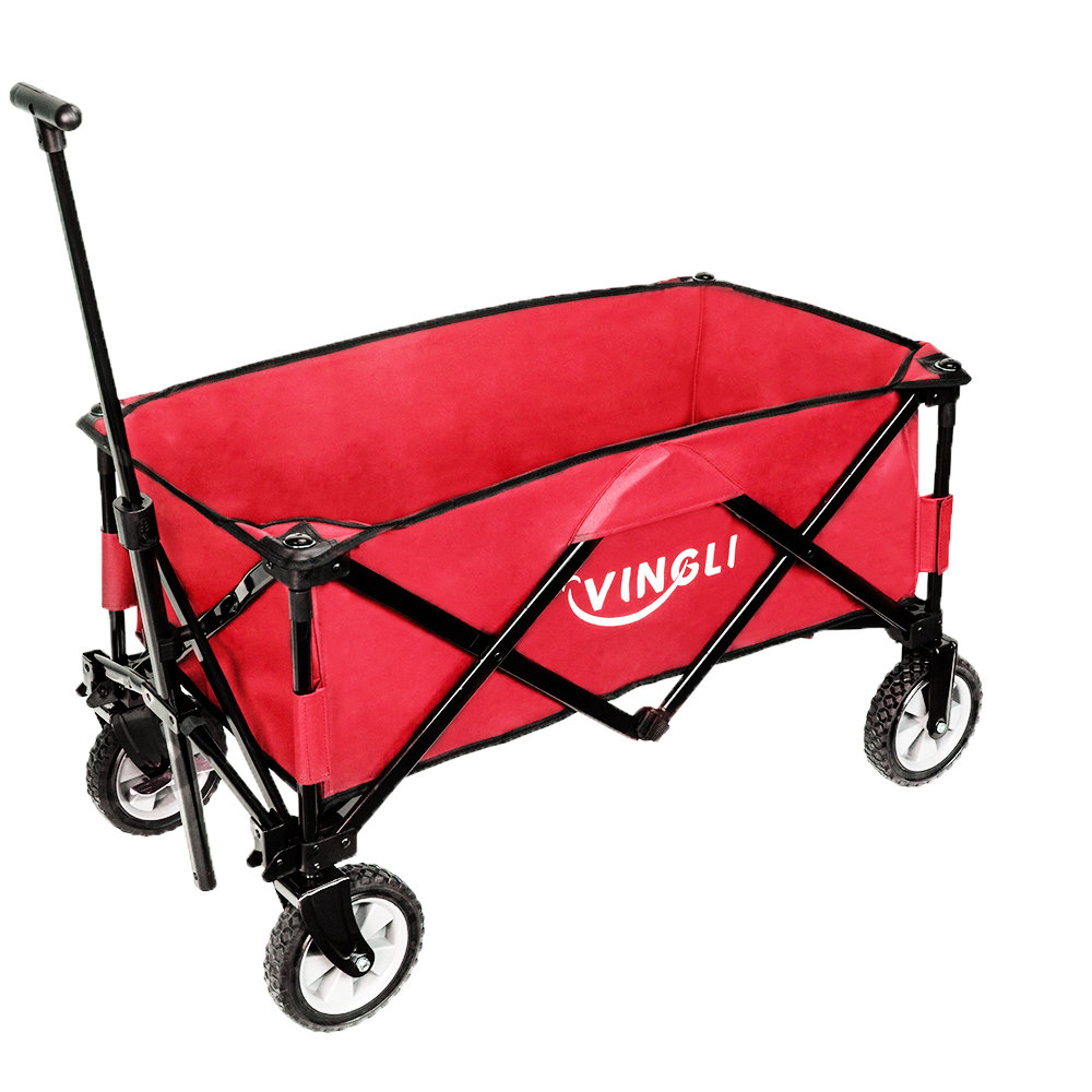 Winado Collapsible Steel Frame Wagon Cart | Wayfair