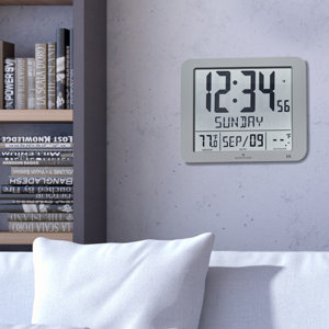 Marathon Watch Company Slim Wall Clock & Reviews | Wayfair