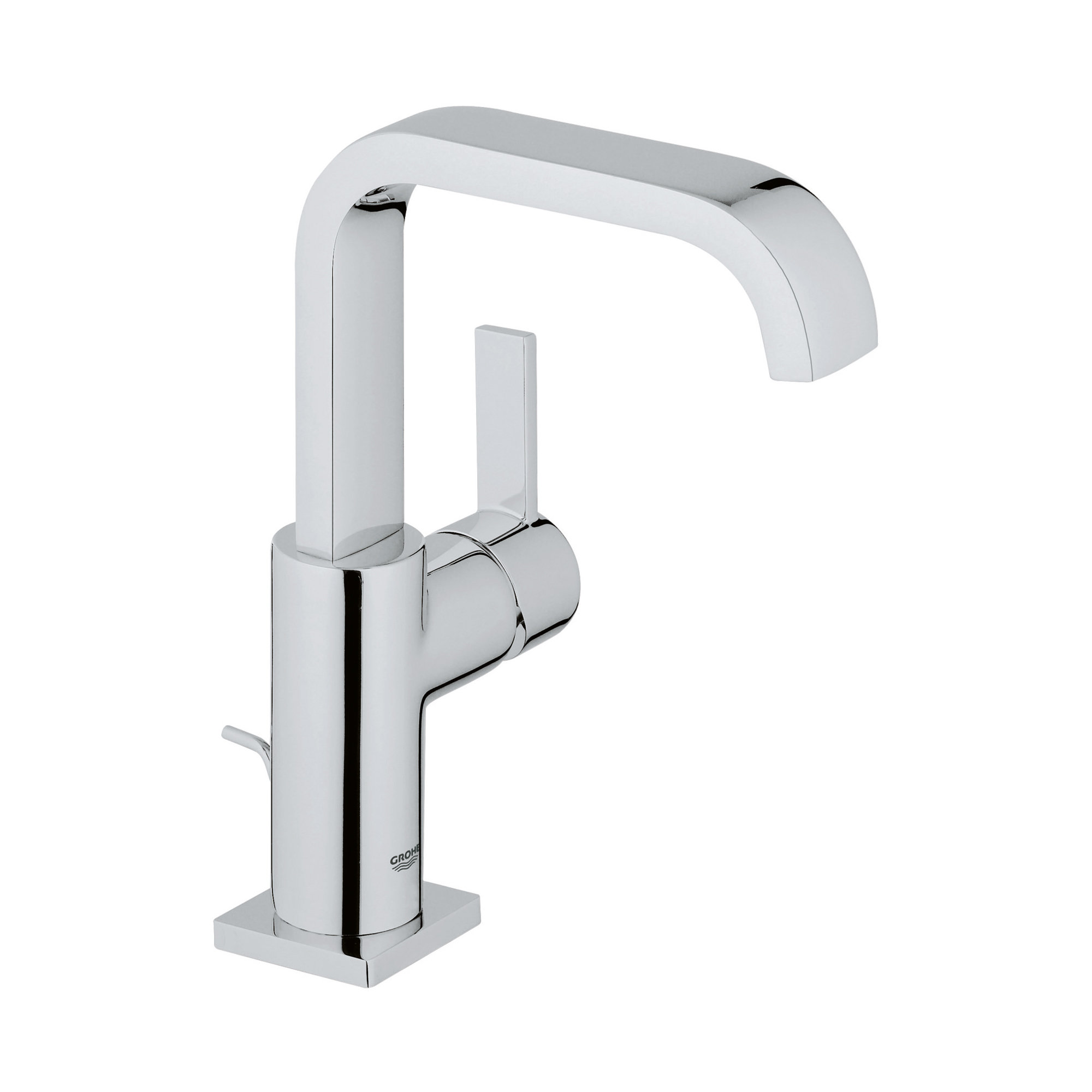 GROHE Allure Single Hole Bathroom Faucet with Drain Assembly | Wayfair