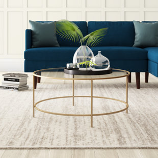 Wayfair | Gold Round Coffee Tables You'll Love in 2022