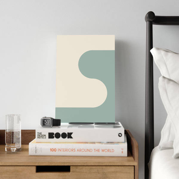 George Oliver Rounded Edge Curve by Marmont Hill - Wrapped Canvas Print ...