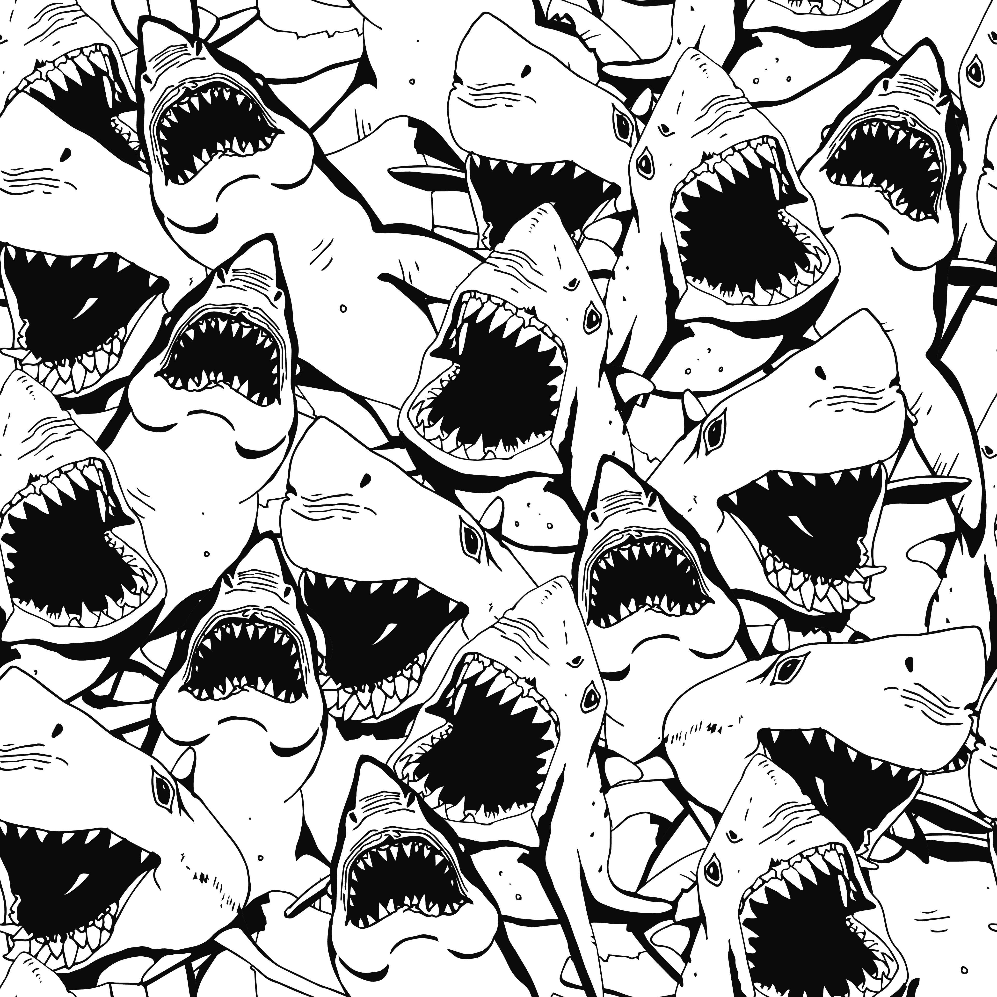 House of Hampton Shark Collage | Wayfair.co.uk