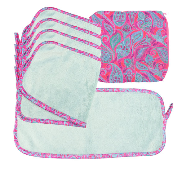 ArkwrightLLC 5 Piece Microfiber Washcloth | Wayfair