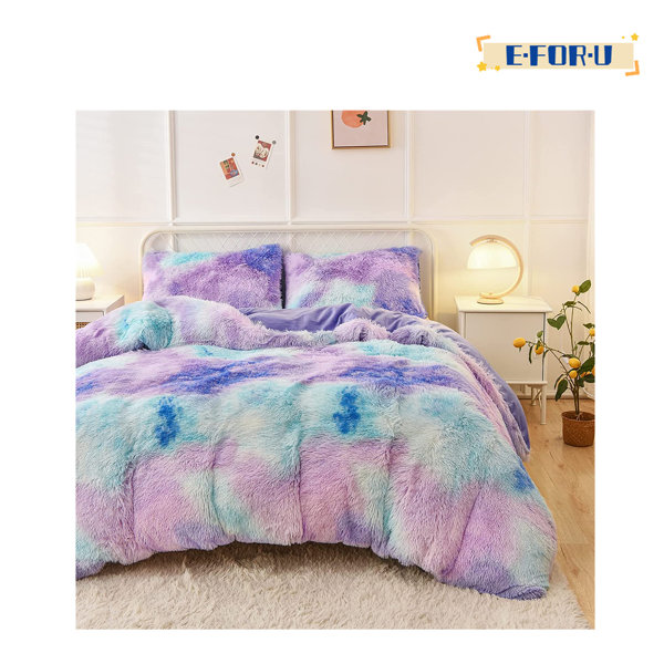 Everly Quinn Aazim Velvet Duvet Cover Set | Wayfair