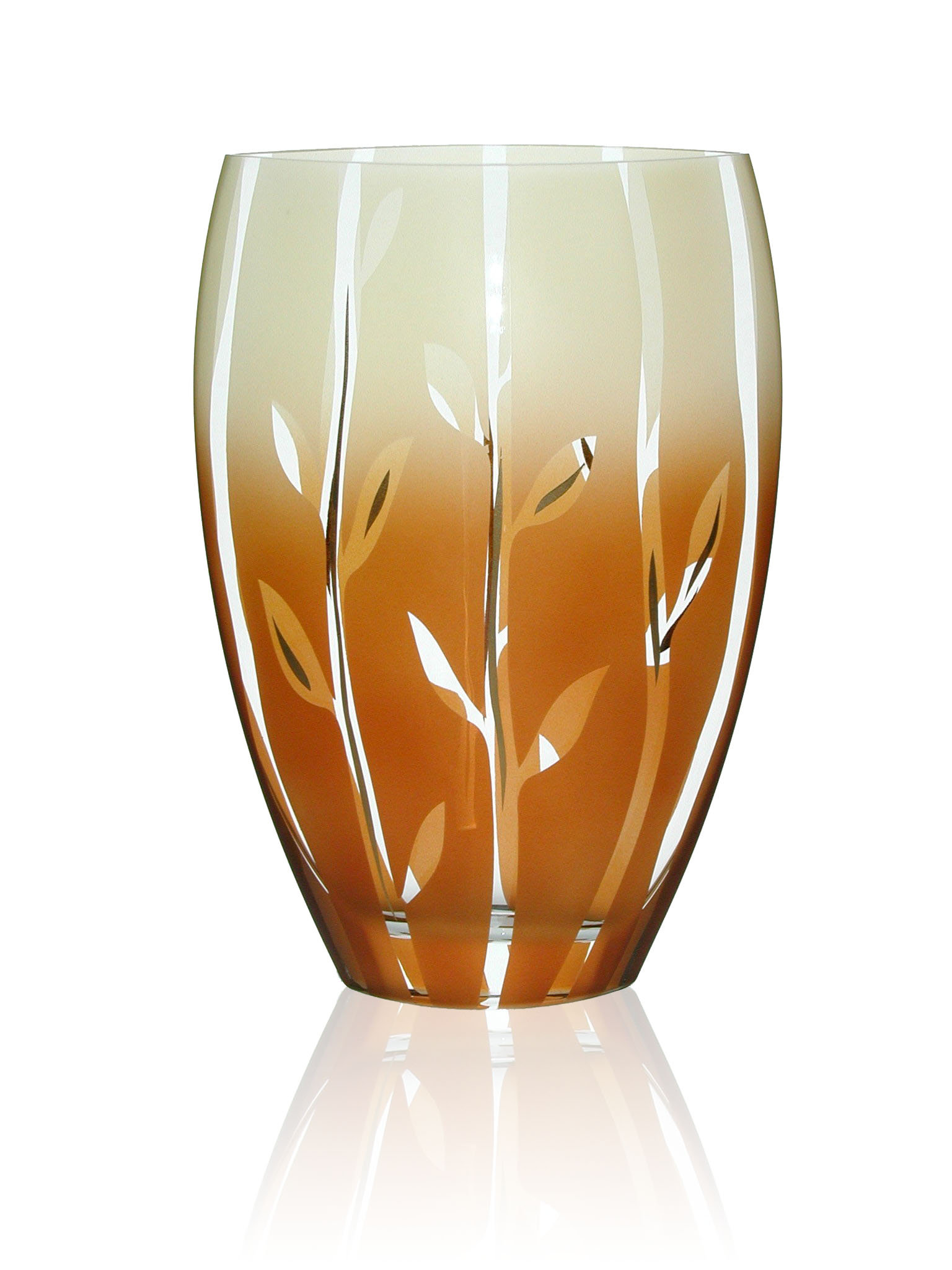Womar Glass Fung Shway Handmade Glass Table Vase & Reviews | Wayfair