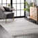 Union Rustic Lannie Power Loom Performance Gray Rug & Reviews | Wayfair