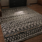 Union Rustic Rousey Performance Brown Rug & Reviews | Wayfair